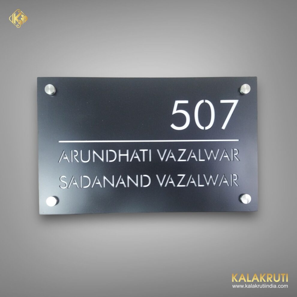 Sleek Acrylic Nameplate - Elevate Your Home or Office Decor Sleek Acrylic Nameplate - Elevate Your Home or Office Decor