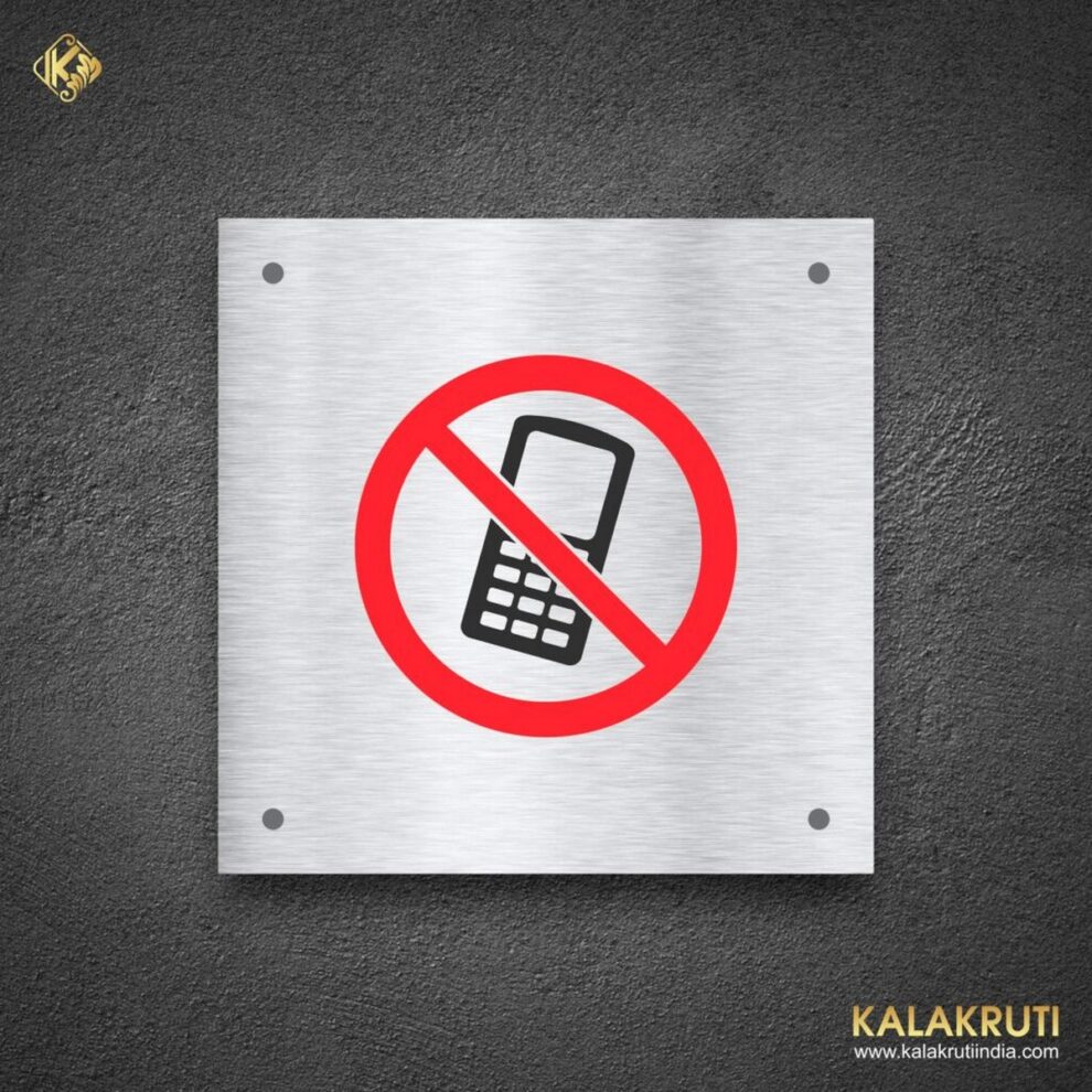 Copper Steel NO SMOKING Sign 😍 Breathe Easy With Elegance