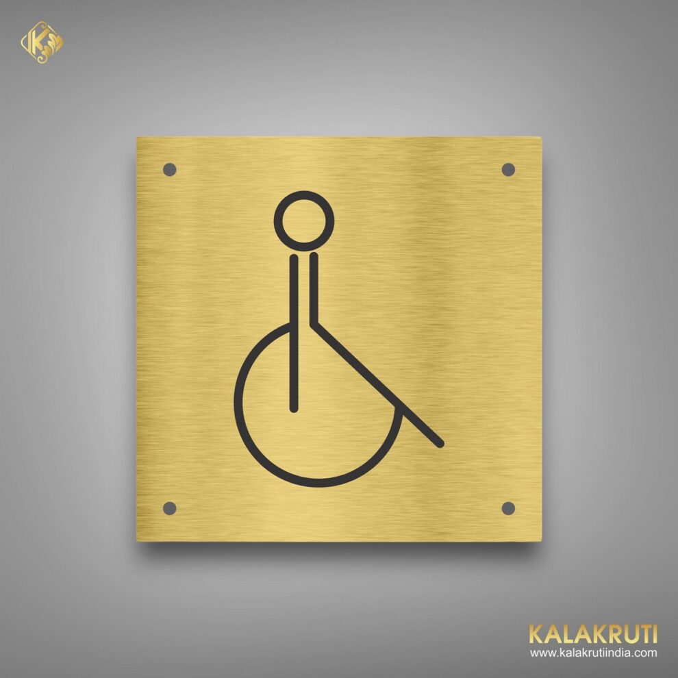 Female Toilet Sign Board With Text | High Quality