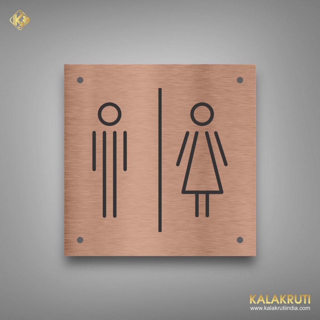 Toilet Sign Boards - Personalize for a Unique Twist 🚽 | KalaKruti India